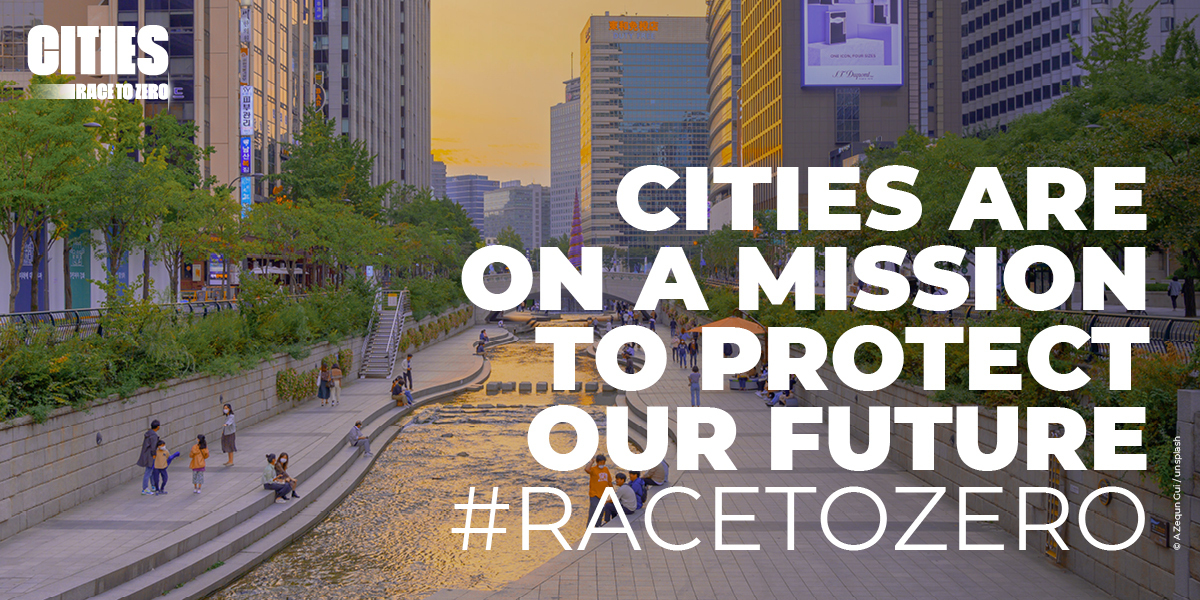 Join Cities #RacetoZero today