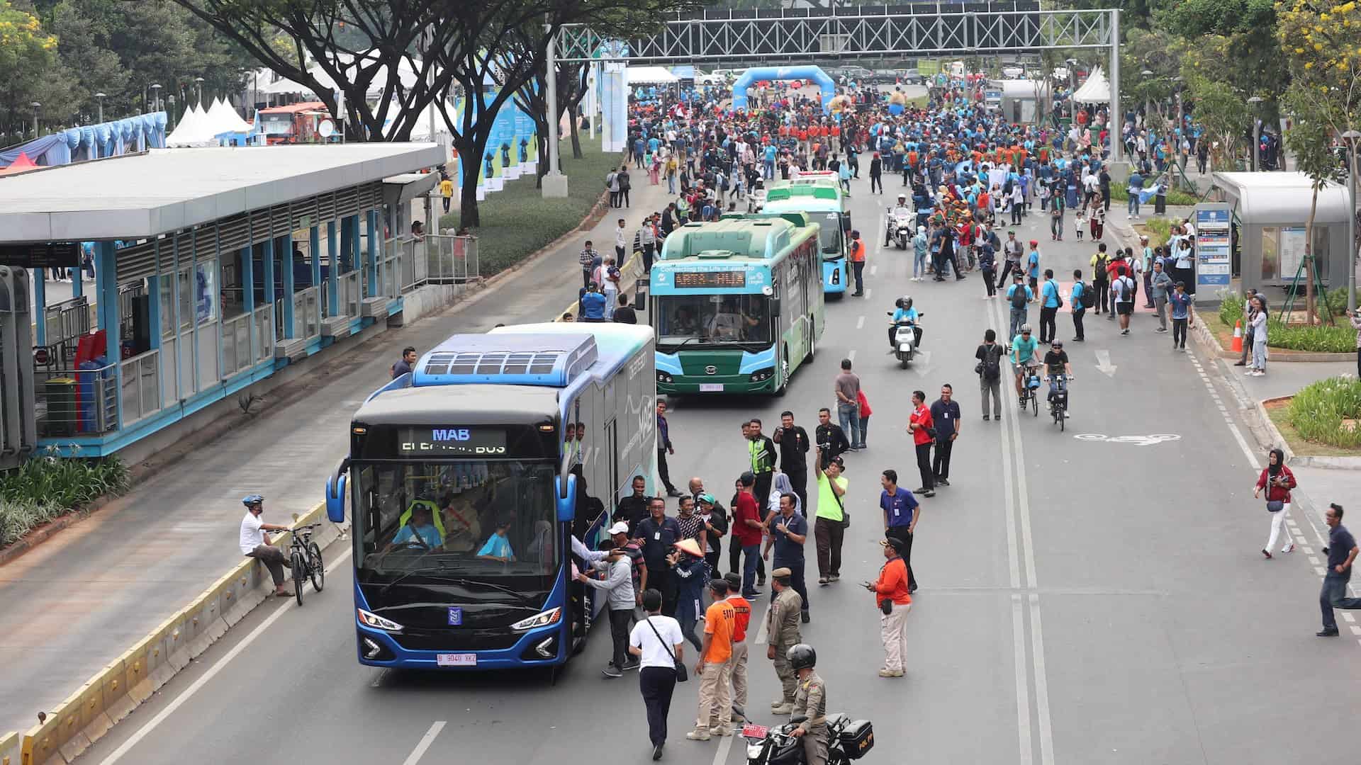 Zero-emission bus charging systems: Insights from Jakarta